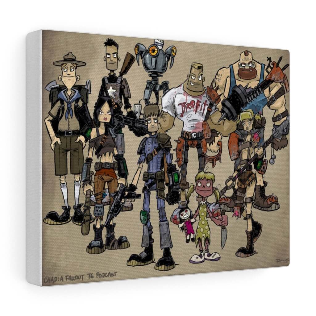 Limited Edition Canvas Art #3 by Craig Bruyn “The Gang: 1 Year Later ...